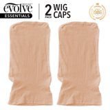 Evolve Neutral Wig Cap, 2 Count - Walmart.com