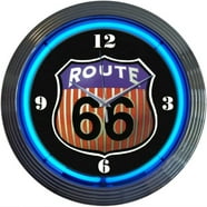 Neonetics Bar and Game Room Neon Alphanumeric Wall Clock with Green ...