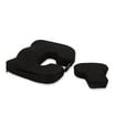 Equate Memory Foam Coccyx Cushion, Black HSA/FSA Eligible - Walmart.com