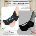 Asunby Plantar Fasciitis Night Splint | Upgraded Soft Memory Foam Pad ...
