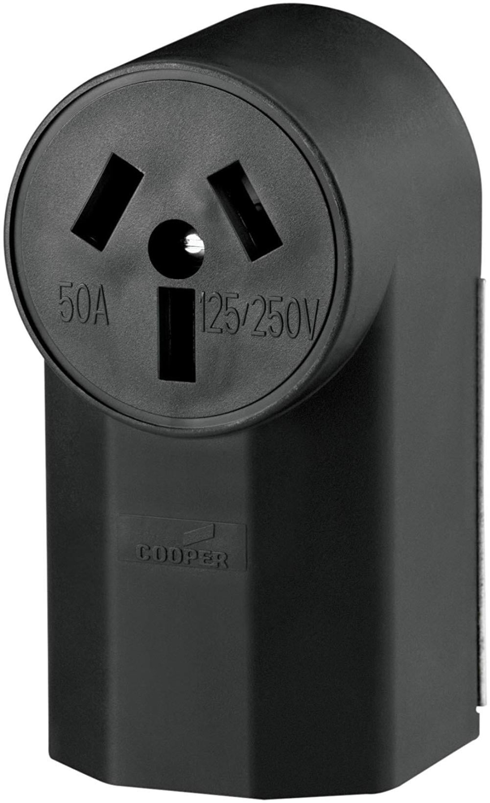 WD112 50 Amp 125 Volts 2 Pole 3 Wire Surface Mount Range Power wd112-50-amp-125-volts-2-pole-3-wire-surface-mount-range-power