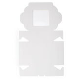 50-Pack 6x6 White Bakery Boxes with Window for Cupcakes, Cakes, Cookies ...