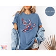 Comfort Colors® Flying Mallard Duck Shirt, Patriotic USA Graphic Tee ...