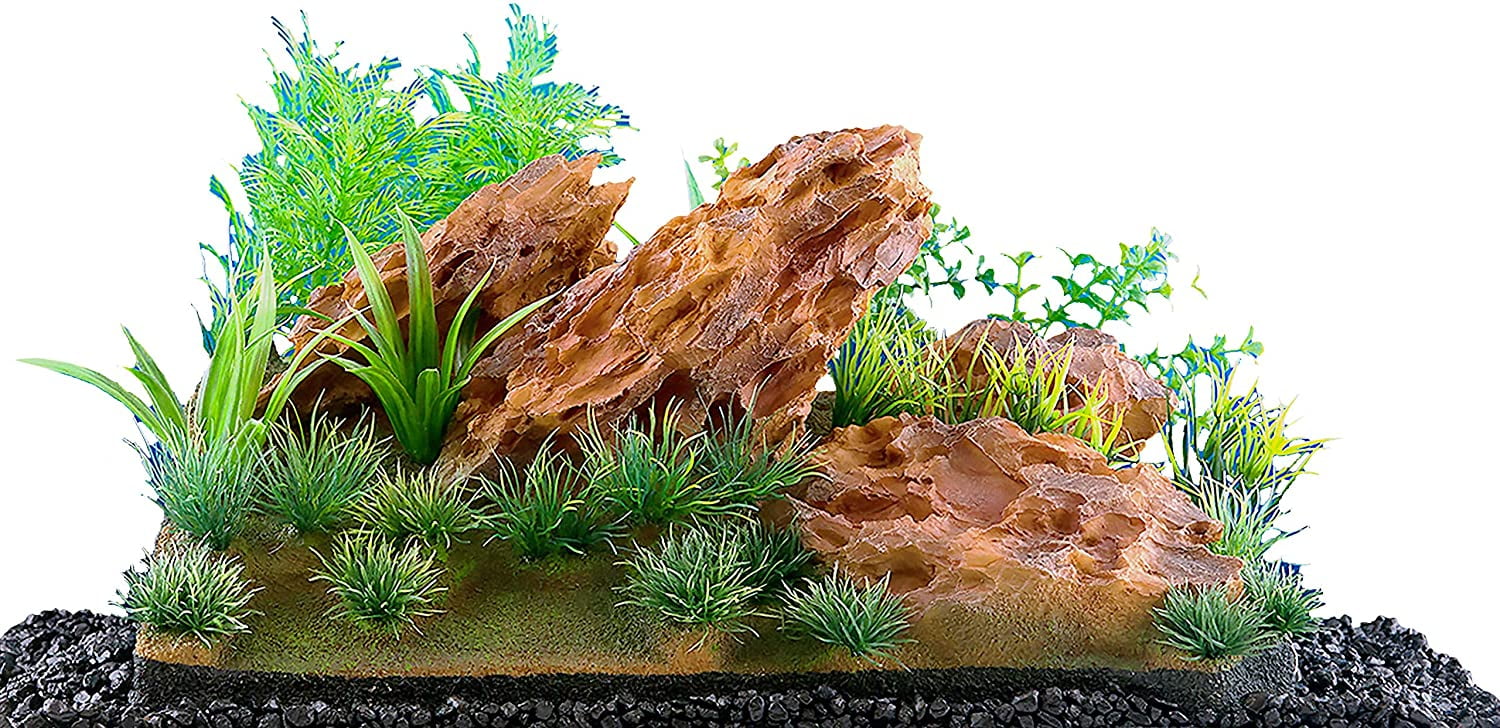 Penn-Plax Natural Rock Formation Landscapes for Aquariums and Fish ...