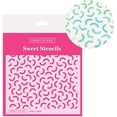 Sweet Sticks Cookie-and-Cupcake Food-Decorating Stencil, Retro Curve ...