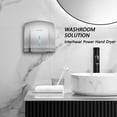 Interhasa! Automatic Commercial Hand Dryer 1800w High Speed Hot Cold ...