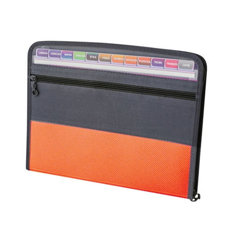 A4 Expandable File Folder School Home Office With Zipper 13 Pockets PP ...