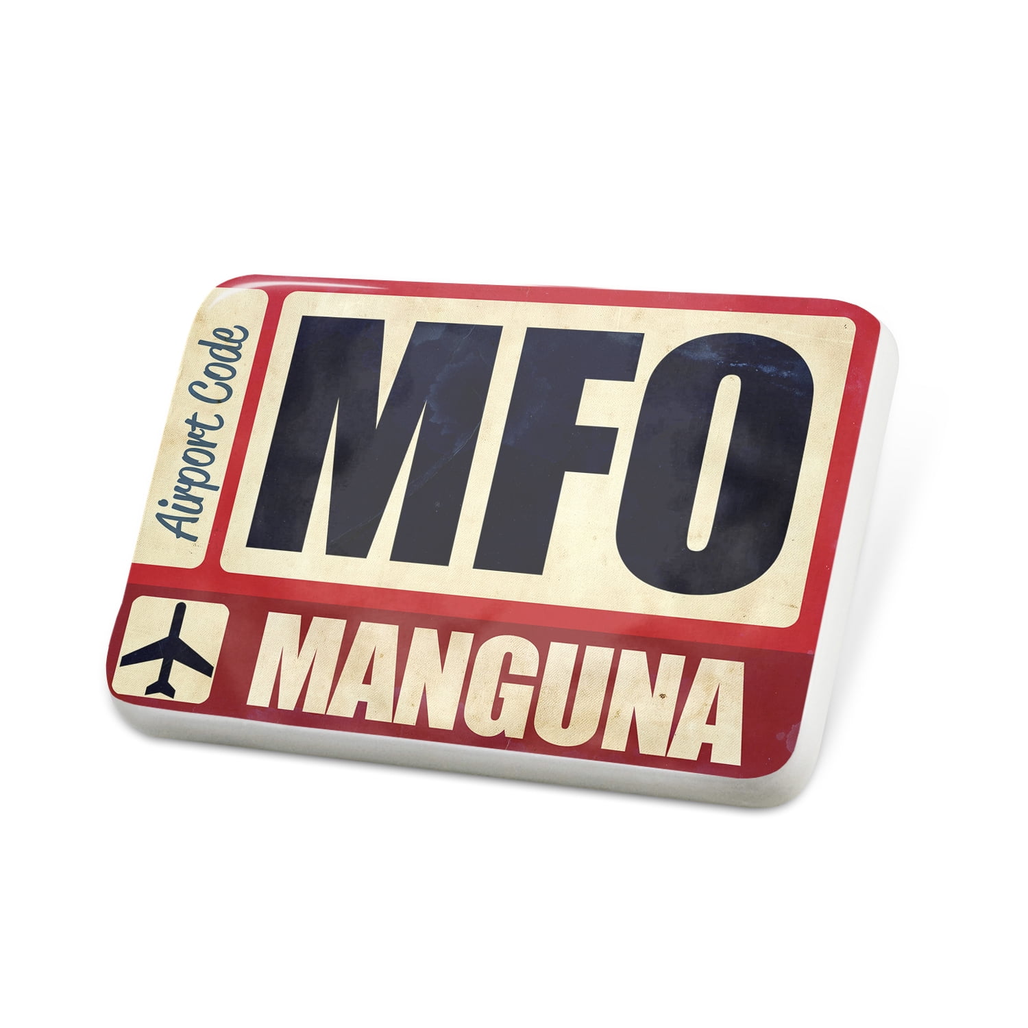 Porcelein Pin Airportcode MFO Manguna Lapel Badge – NEONBLOND - Walmart.com