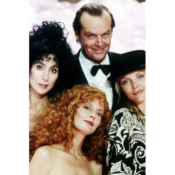 Jack Nicholson Michelle Pfeiffer Cher Susan Sarandon Eastwick 24X36 ...