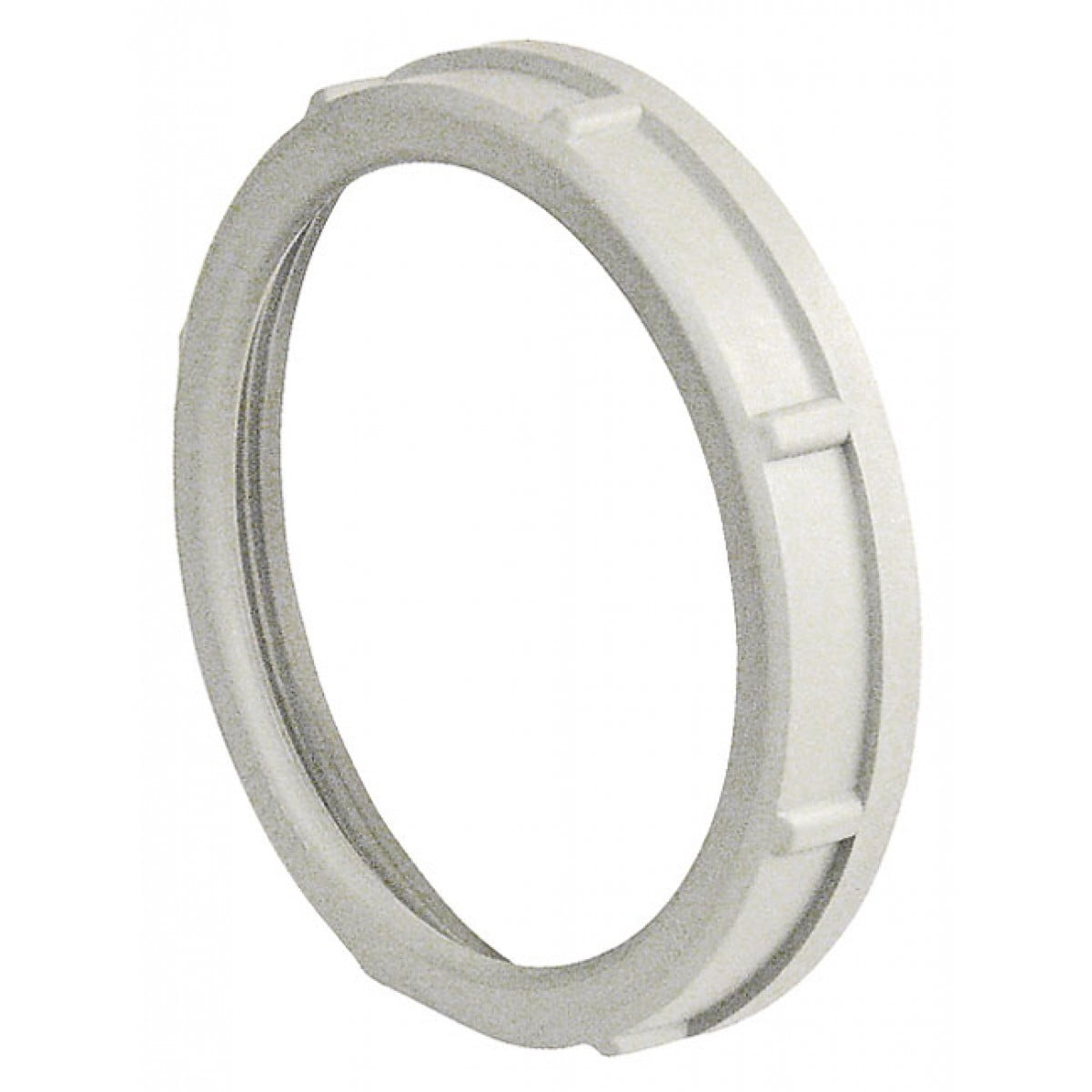 12 Pcs, Threaded Plastic Insulating Bushing, 1 In., White Plastic Pp to ...