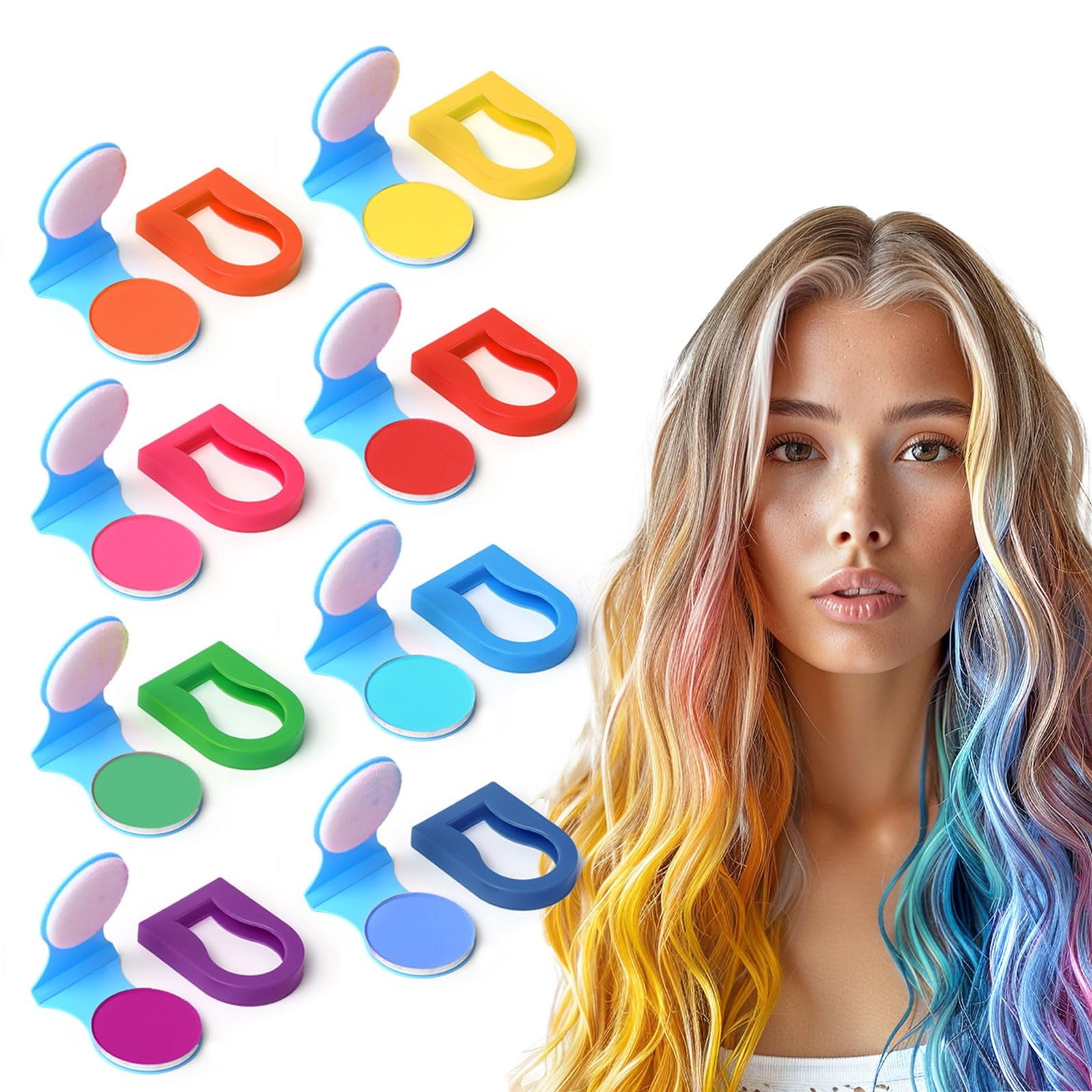 Click here for Wenting Wentin 8 Colors Temporary Hair Chalk Hair... prices