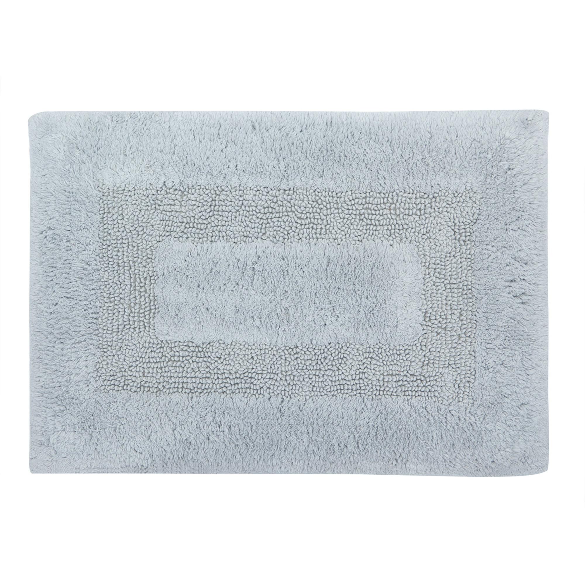Click here for Mainstays Racetrack 100 Cotton Grey Bath Rug  17 X... prices