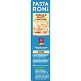 Pasta Roni Shells and White Cheddar Pasta 6.2 oz Box, Shell Shaped ...