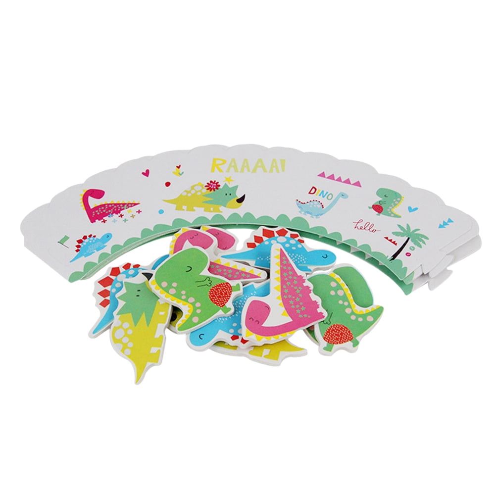 Click here for Homemaxs 24 Pcs Dinosaur Cupcake Wrappers Picks Di... prices