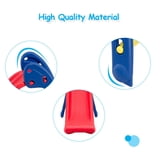 Gymax 2 Step Children Folding Slide Plastic Fun Toy Up-down For Kids ...