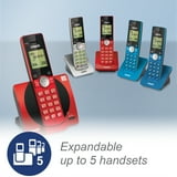 VTech CS6719-16 Cordless Phone System with Caller ID/Call Waiting Red ...