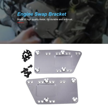 Motor Mounts Adjustable SR Billet Bracket SBC LS Conversion LS1 Billet ...