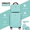 Tripcomp Luggage Sets 2 Piece Suitcase Set (14/20/)Hardside Suitcase ...