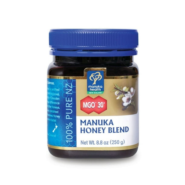 MGO 30+ Manuka Honey Blend (5+) Manuka Health 8.75 oz Liquid - Walmart ...