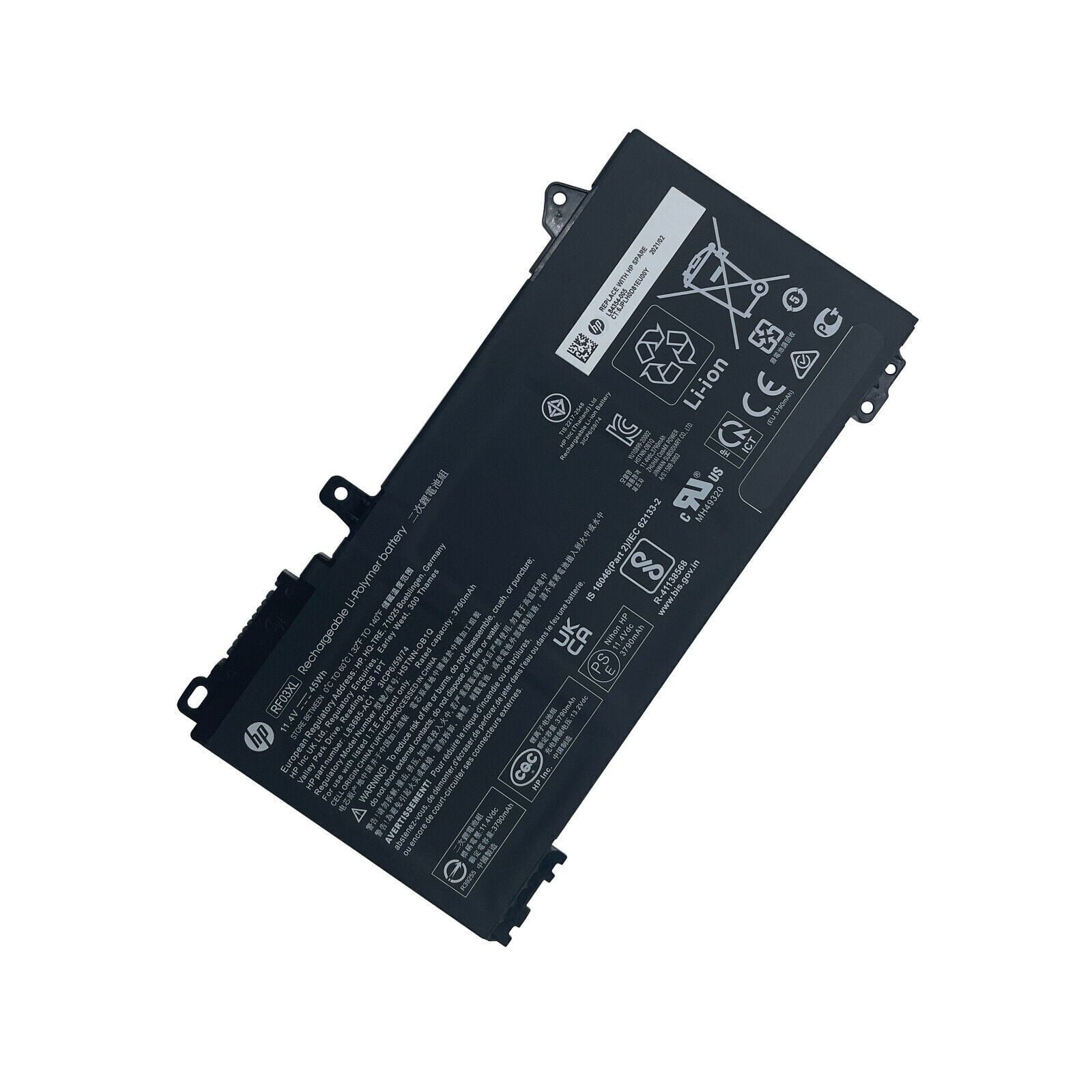 New Genuine HP ProBook 450 G6 450 G7 11.45V 45Wh Battery RF03XL L84354 ...