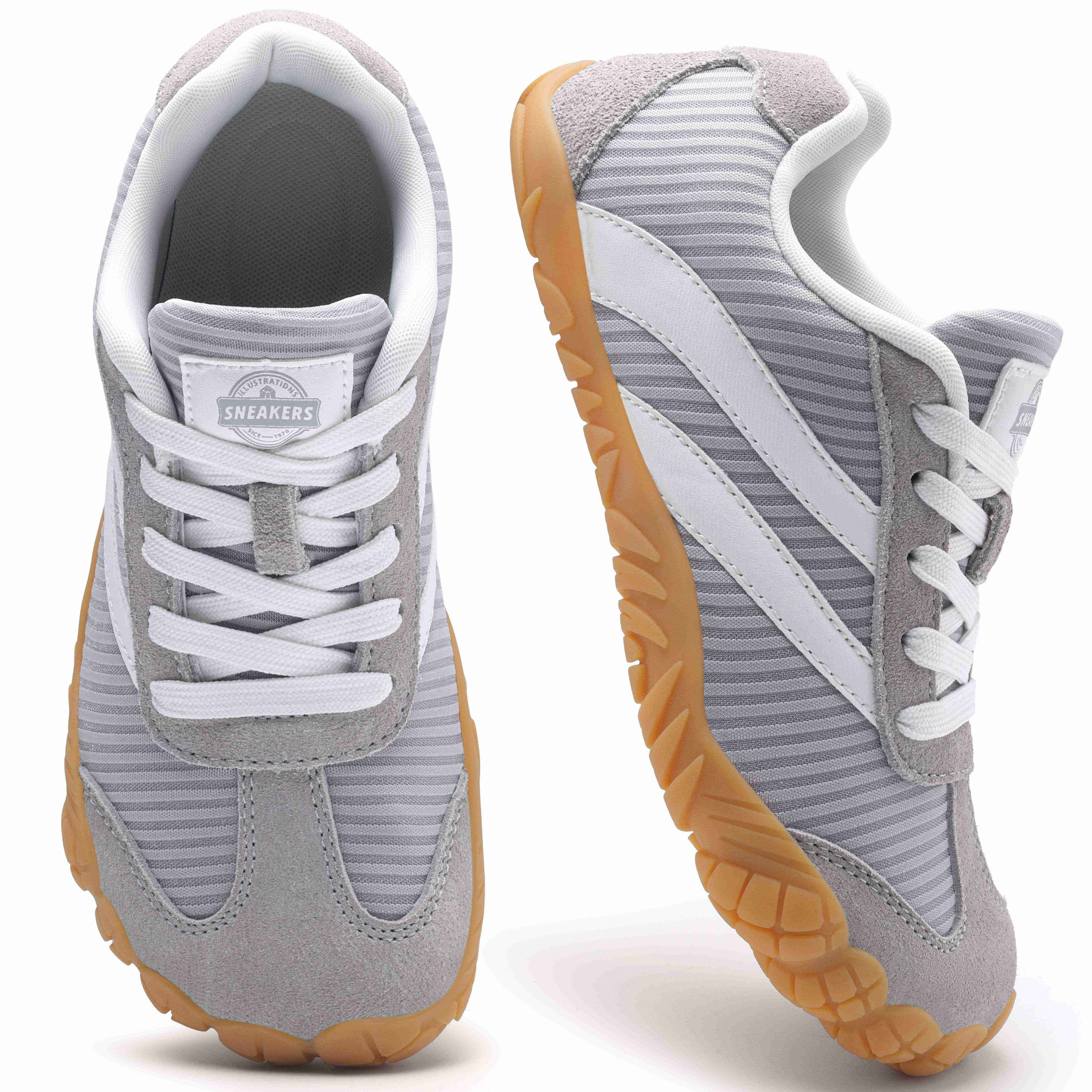 Barefoot Shoes Women Casual Sneakers, Wide Toe Box Shoes Women Zero ...