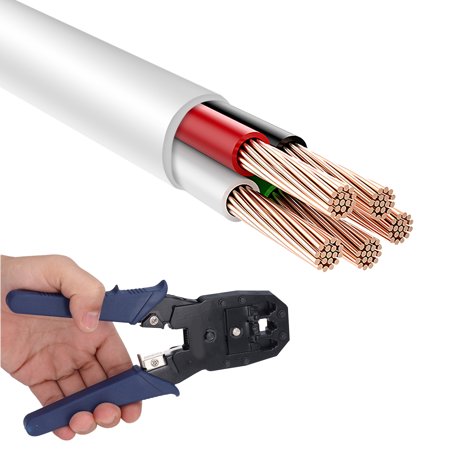 FLAMEEN Networks Crimper,Telecom Crimping Tool,Networks Cable Crimper 3 ...