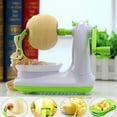 Xecvkr Rotating Fruit Peeler Corer Manual Kitchen Gadget with Suction ...