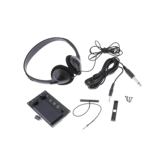 Violin Piezo Pickup System with Headphone Cable Piezo Set Violin Pickup ...