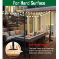 10ft String Light Poles for Soft Surfaces, Light Poles for Outdoor ...