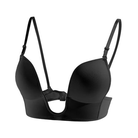 U Shaped Deep Bra Push Up Multi Way Seamless Sexy Cleavage Bras ...