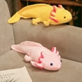 23-80cm Kawaii Colorful Newt Plush Toy Stuffed Cute Axolotl Salamander ...