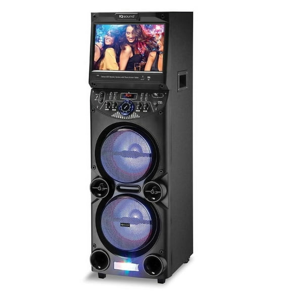 Ikarao Smart Karaoke Machine for Adults with Screen Lyrics Display,2 ...