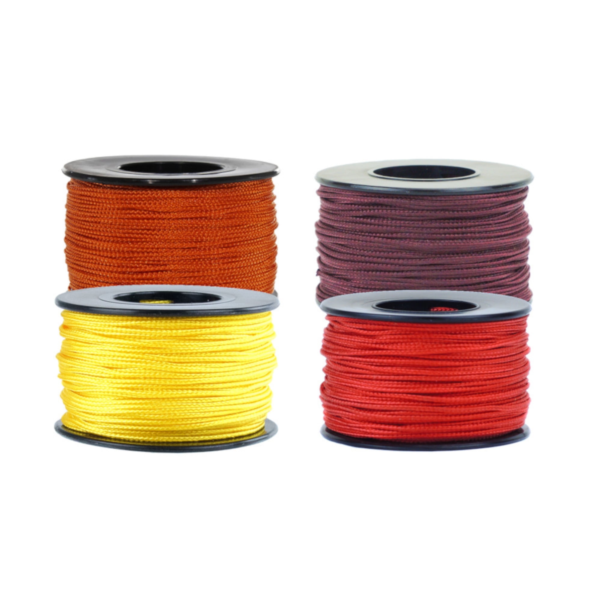 PARACORD PLANET Micro Cord Multi Packs - 125 Foot Spool Kits in a ...