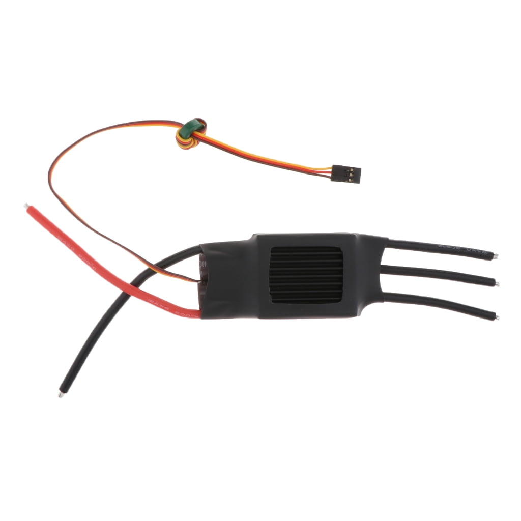 New 100A Brushless ESC Controller with Upgrade for RC Airplane BEC 5A ...
