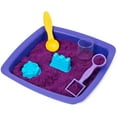 Kinetic Sand Sparkle Sandcastle Set w/ 1lb Purple Shimmer Kinetic Sand ...