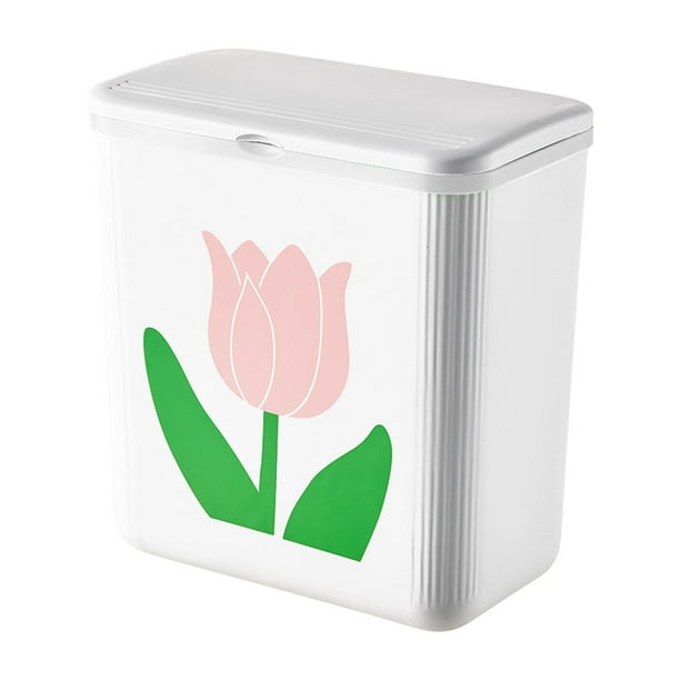 Kitchen Compost Bin (with Lid) Indoor Compost Bucket for Bathroom ...