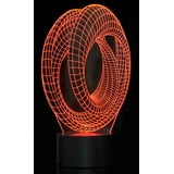 Board No More! 3D Corkscrew Lighting Laser Cut Precision LED Lights ...