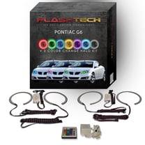 Flashtech RGB Angel Eye LED Halo kit with IR Remote for 2005-2010 ...