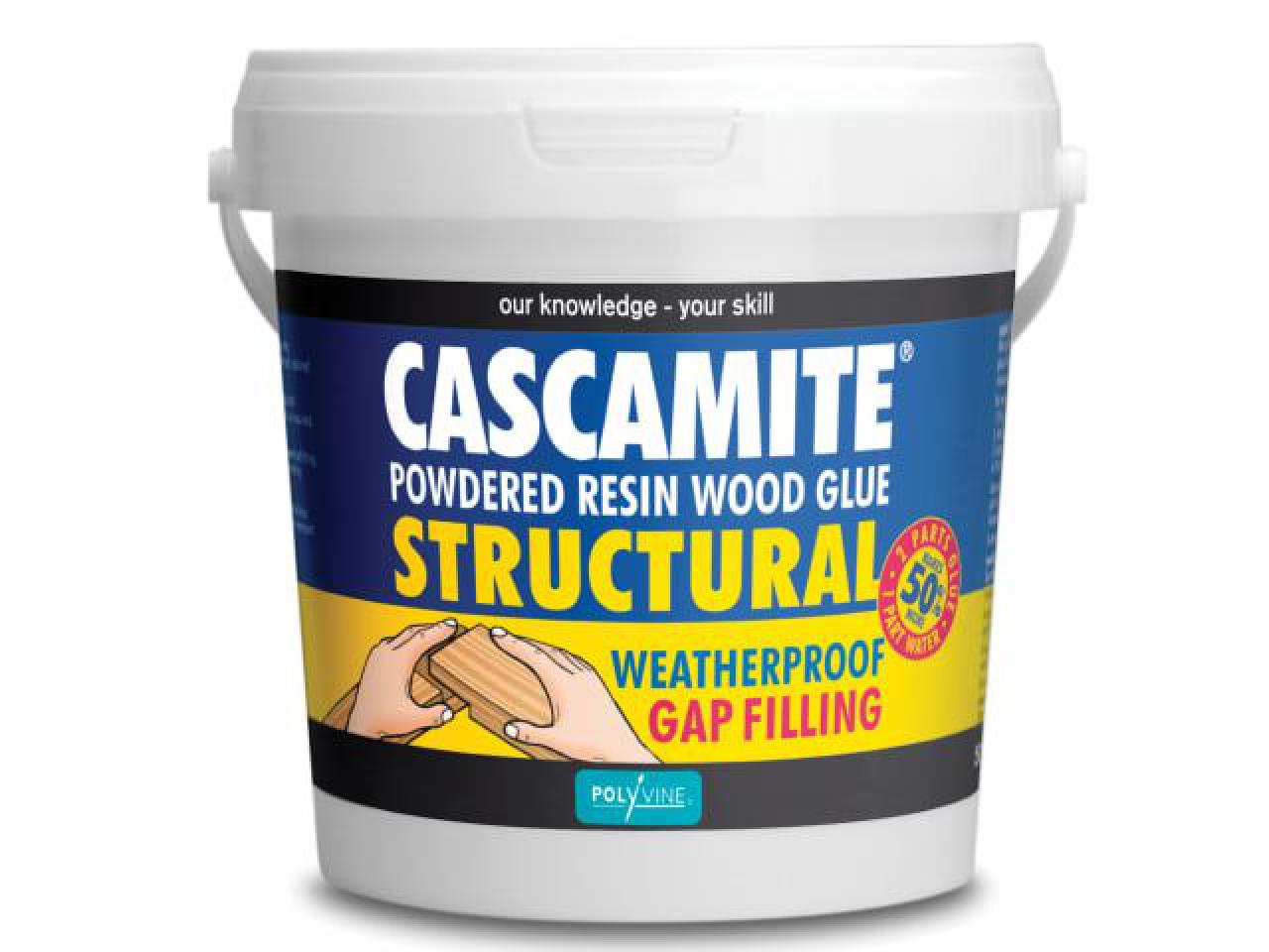 Polyvine - Cascamite One Shot Structural Wood Adhesive Tub 500g ...