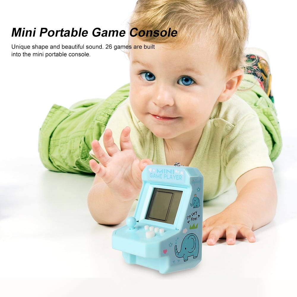 LoyGkgas New Arcade Console Keychain Mini Video Gaming Player Puzzle ...