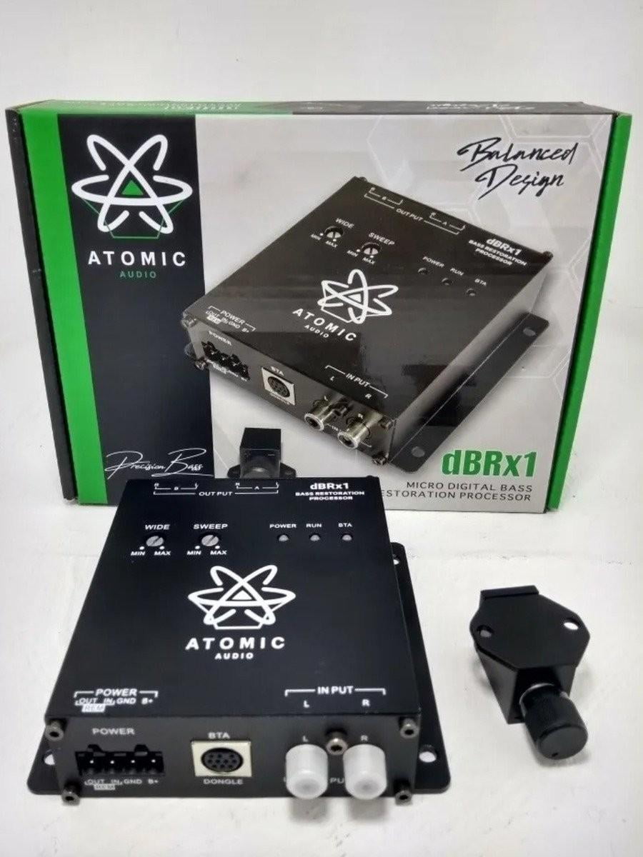 EPICENTRO CON RESTAURADOR DE BAJOS ATOMIC AUDIO DBRX1 TREO CHDBRX1 ...