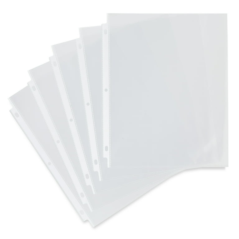 Clear Plastic Document Protectors