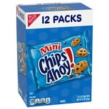 CHIPS AHOY! Mini Original Chocolate Chip Cookies, 12 Snack Packs ...