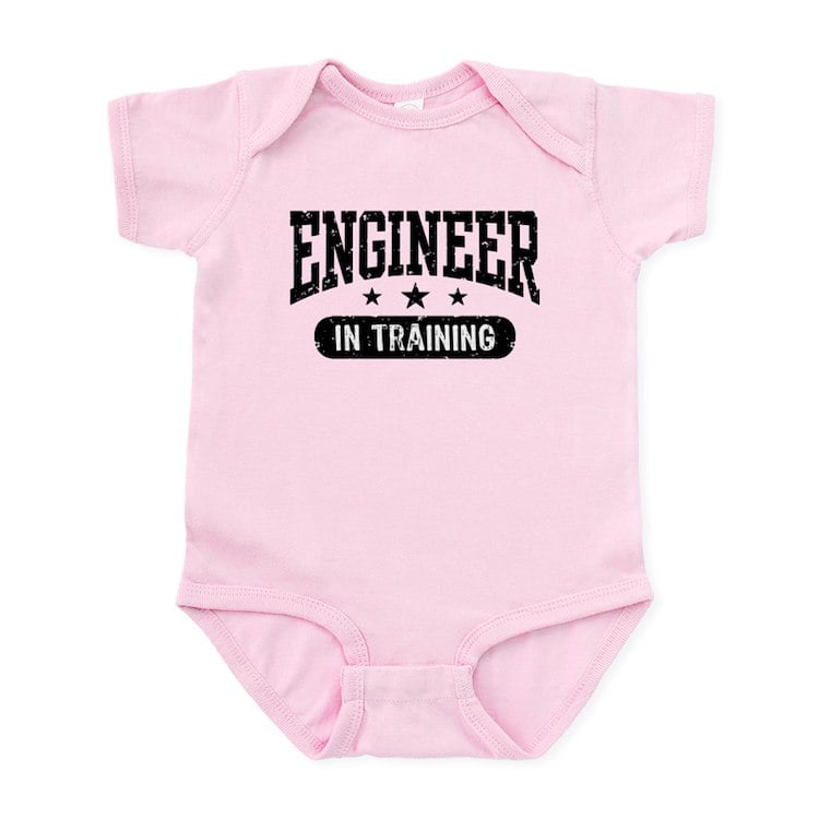CafePress - Engineer In Training Infant Bodysuit - Baby Light Bodysuit ...