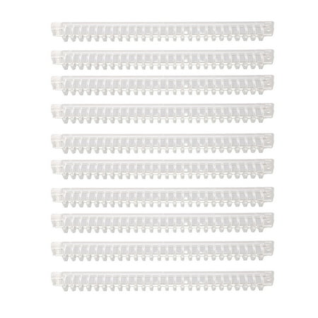 Plastic Comb Binding Spines, 26 Holes Binding Spirals For Student For ...