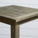 Renaissance Outdoor Hand-scraped Hardwood Bar Table - Walmart.com