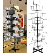 Perfect Organizer 12 Tier Baseball Cap Holder Storage Rack Floor Stand ...