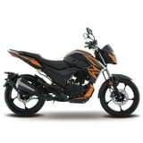 Motocicleta ITALIKA 200Z NEGRO NARANJA Deportiva | Bodega Aurrera en línea