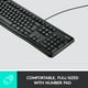 Logitech K120 Wired Keyboard for Windows, USB Plug-and-Play, Full-Size ...