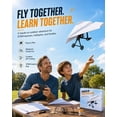 Rc Paper Airplane DIY Kit Electric Remote Control Plane with Gyro ...